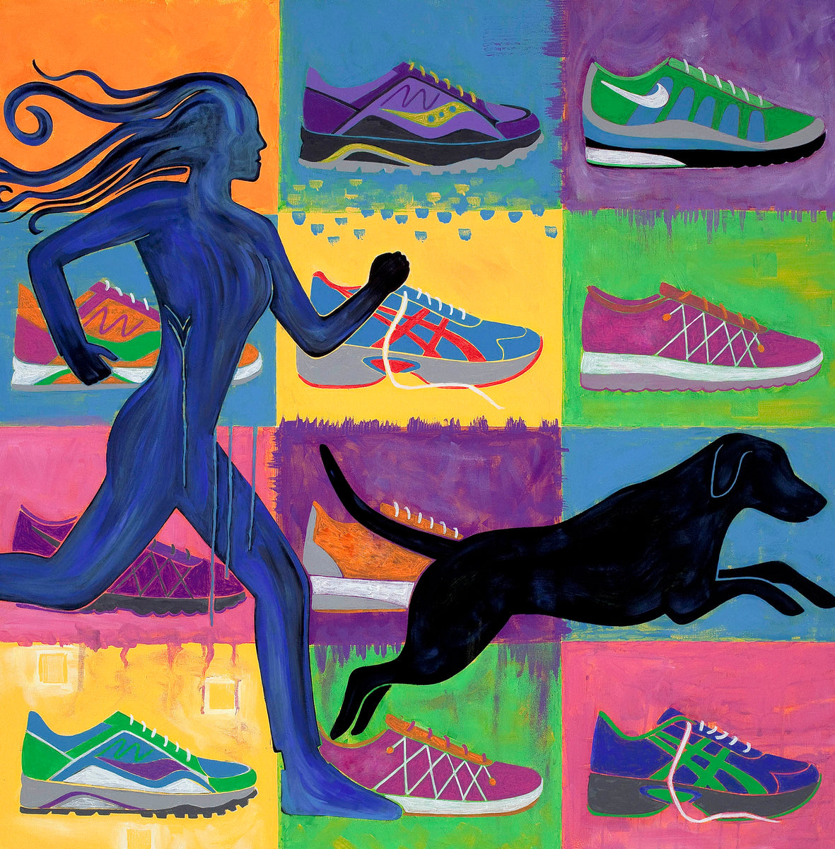 "Runners High" – Angela Bond Art