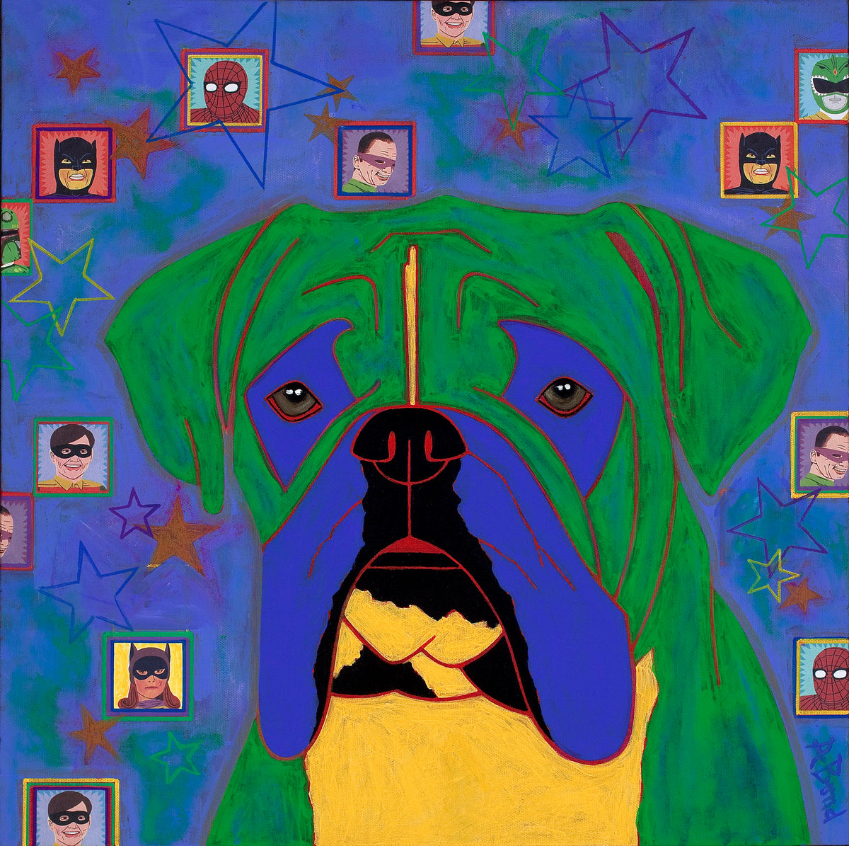 "Super Hero" – Angela Bond Art