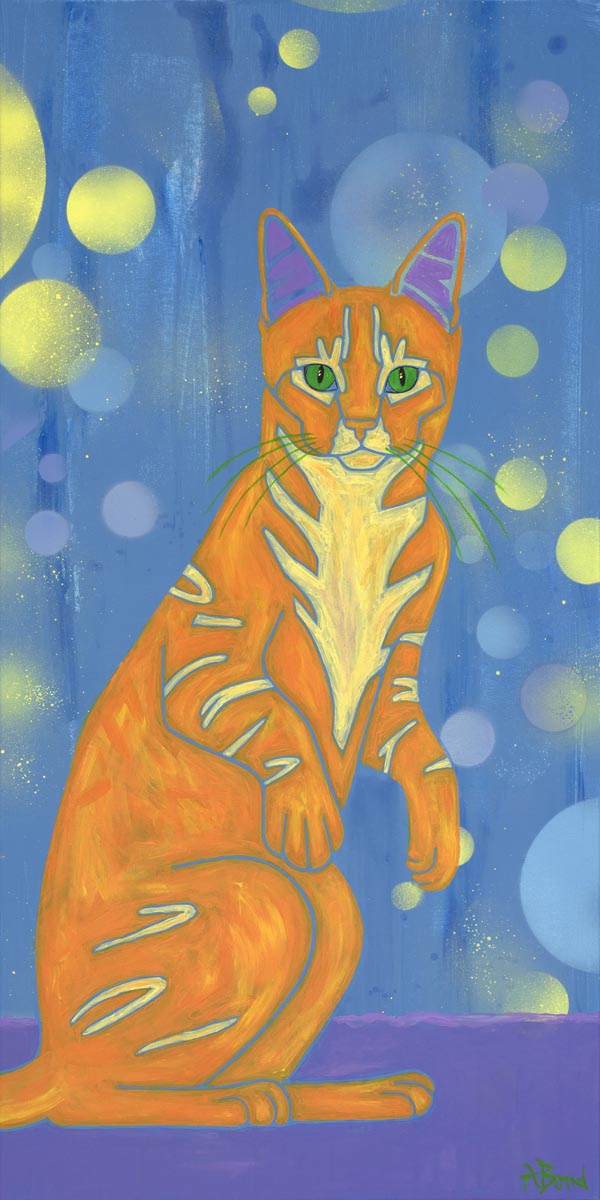 "Kangaroo Cat" – Angela Bond Art